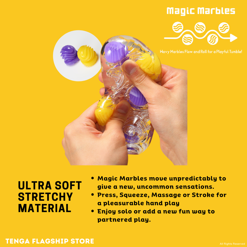 TENGA Bobble Reusable Male Masturbator/Stroker NIB NWT Magic Marbles Crazy Cubes | eBay