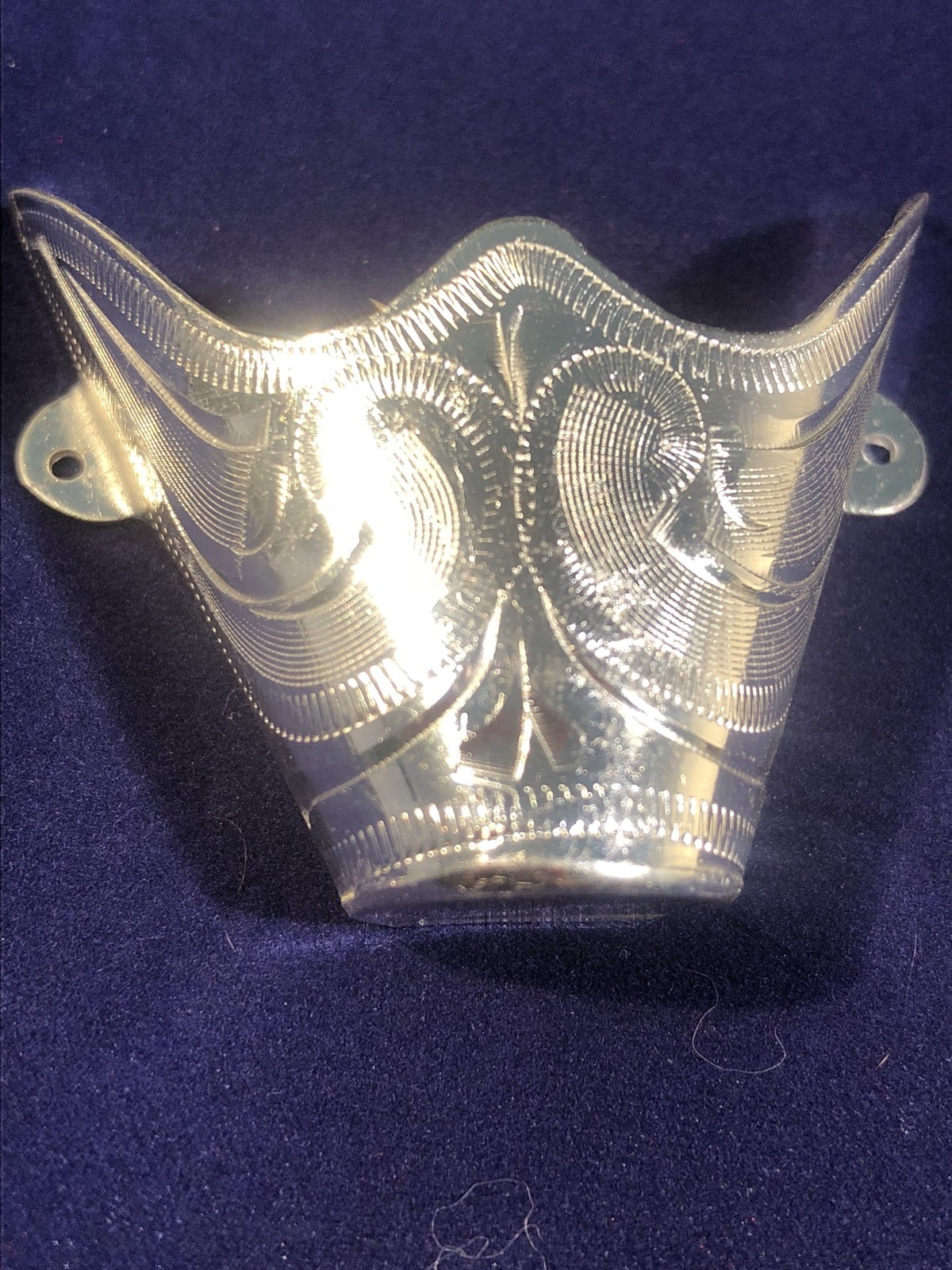 New Western Cowboy Boot Toe Tip Rand Cap Silver Engraved - Small - Pair ...