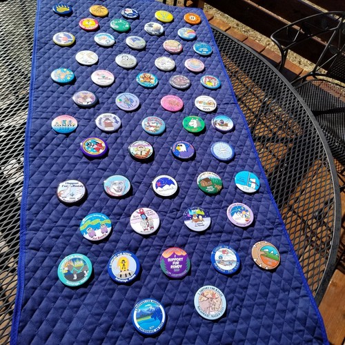 Alaska Collectible Fur Rondy Rendezvous Booster Buttons COMPETE SET ...