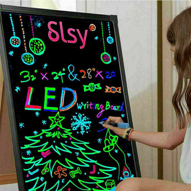 Sensory LED Light Up Drawing Writing Board Pad Tablet Autism ADHD Kids ...