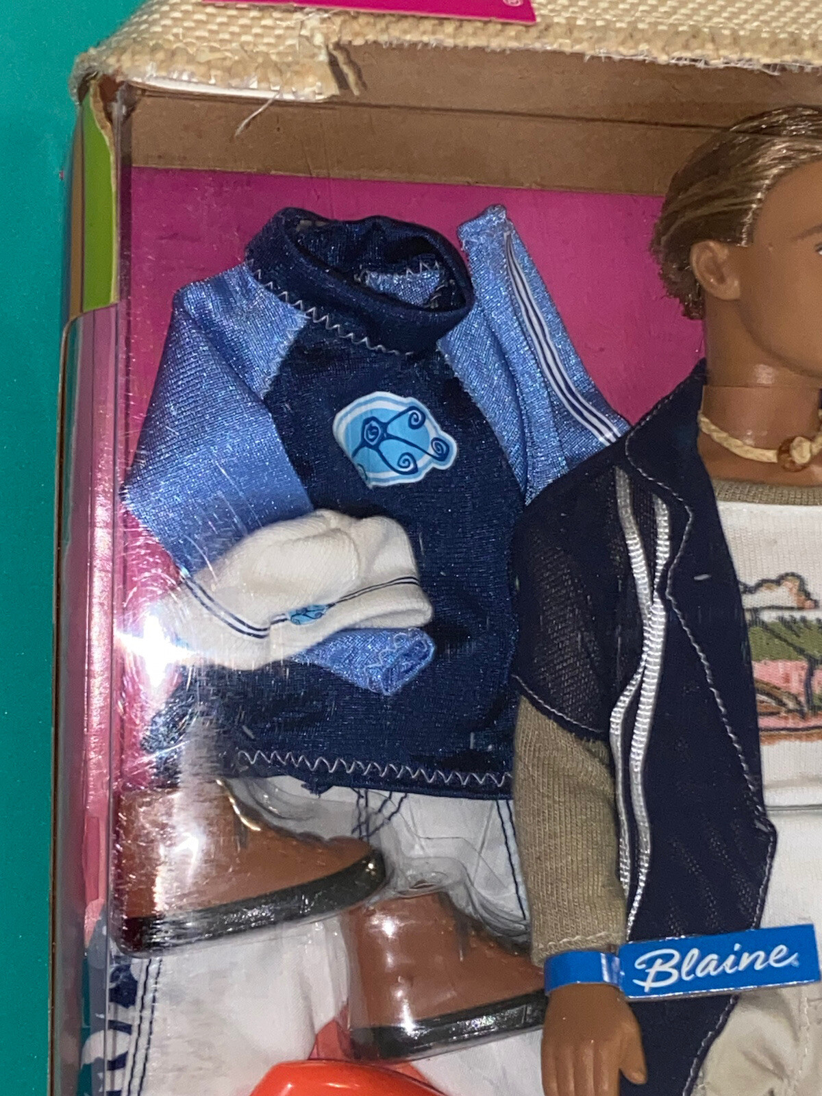 Barbie Cali Guy Blaine Doll C8792 With Rad Surfing Gear Mattel 2004 ...