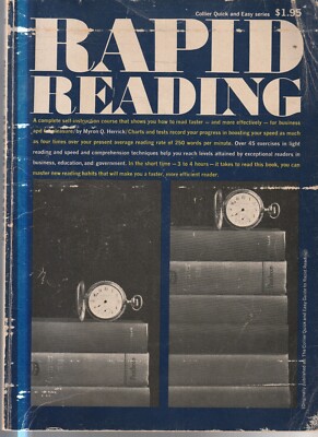 RAPID READING ,LEARN TO READ FAST | eBay Australia
