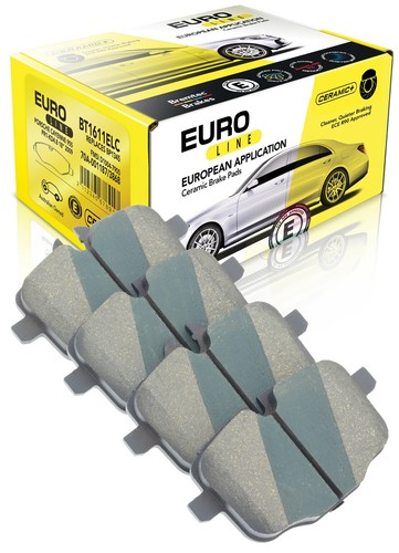 4pcs Bremtec Front Euro Line Brake Pads for Ford Fiesta WZ 1.0 1.5 1.6 ...