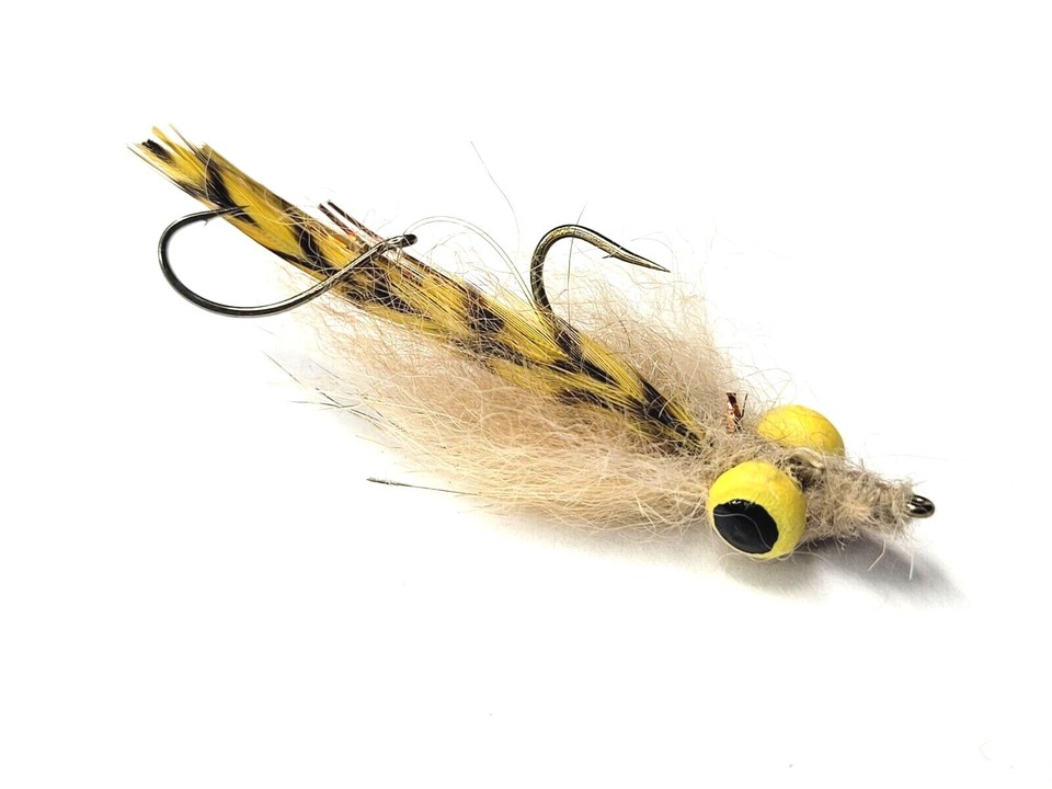COYOTE STREAMER FLY - 3 SIZES - LAKE TROUT - 3 pack - Fly Fishing Flies ...