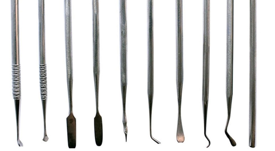 Wax Carving Tool Set 10 Pcs 6-1/2" Jewelry Carver Casting Shape ...