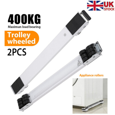 Moving Rollers Fridge Freezer Wheeled Appliance Trolley Move Heavy ...