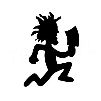 5" HATCHET MAN Vinyl Decal Sticker Car Window Laptop ICP | eBay