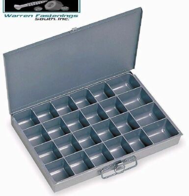 Metal 24 Hole Storage Bin-Cabinet-Tray For Nuts & Bolts 6 Pack | eBay