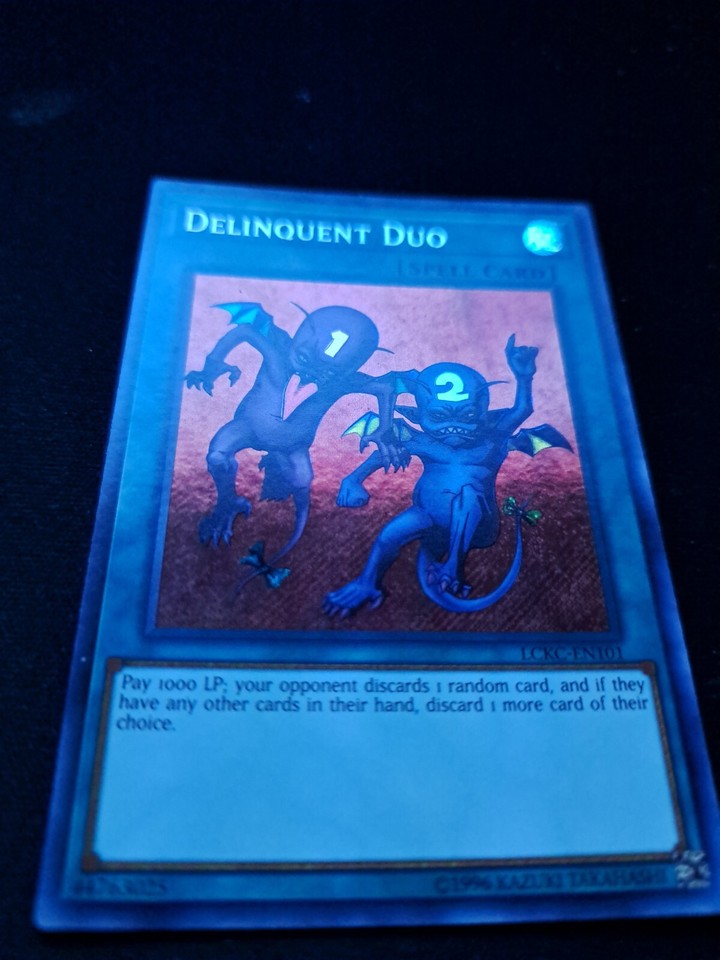 Delinquent Duo - Secret Rare - LCKC-EN101 - 1st Edition NM | eBay