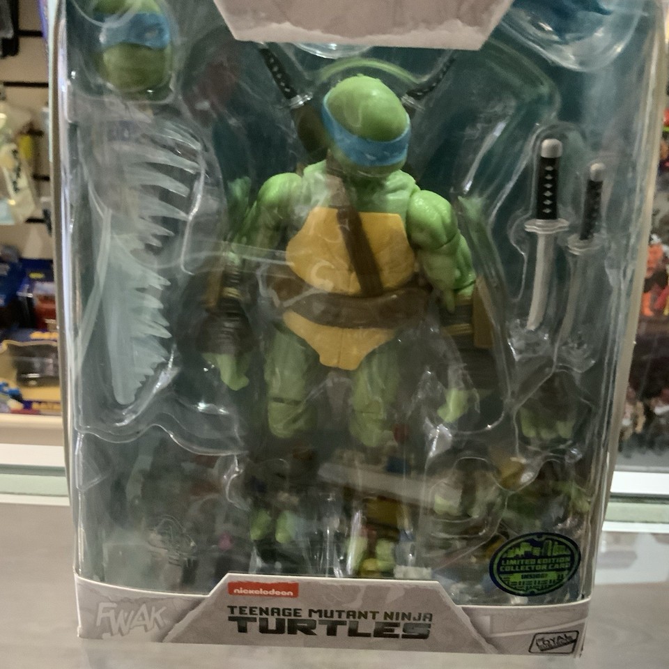 BST AXN TMNT Leonardo Teenage Ninjas Turtles Comic Book Action Figure ...