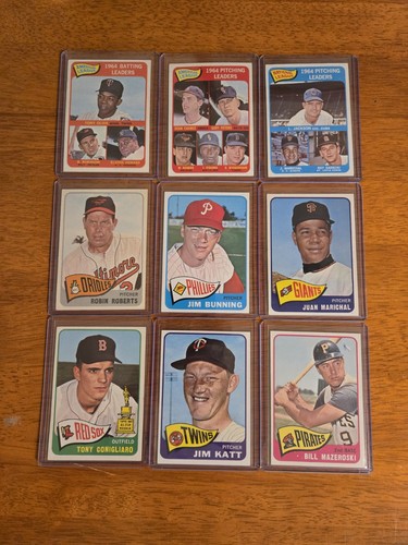 1965 Topps Baseball Near Complete Set. 534/598 Ex-Ex/Mt | eBay