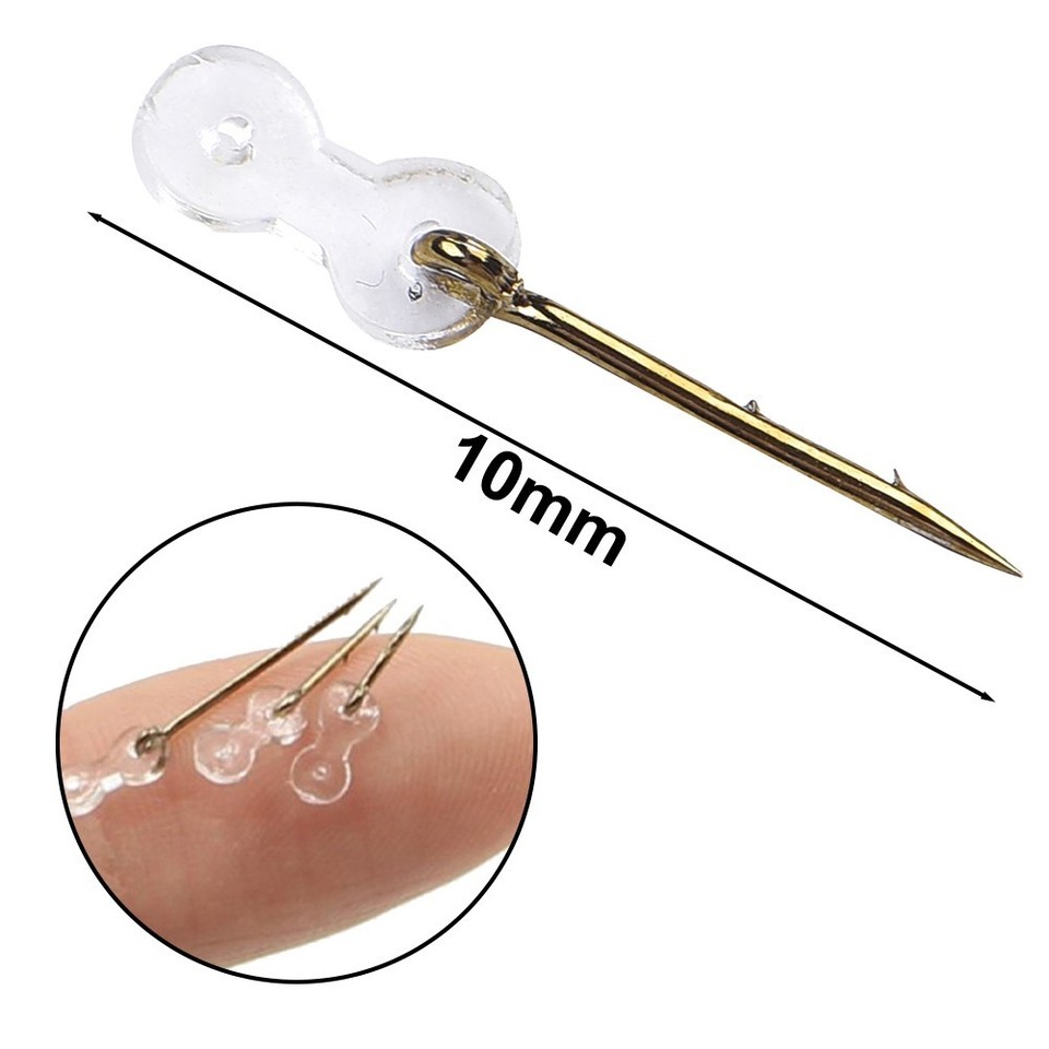 12pcs Bait Spike Carp Fishing Bait Sting Boilies Pin Corn Ronnie Hair ...