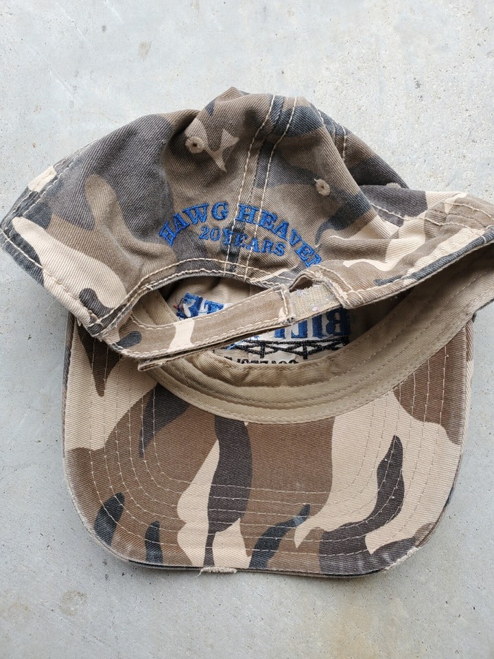 Biltrite Scaffold Austin Texas Camo Hog Heaven 20 Years Adjustable Hat ...