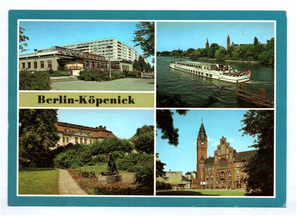 Ak Berlin Köpenick Restaurant IN Allende Quarter Passenger Ship Bertolt ...