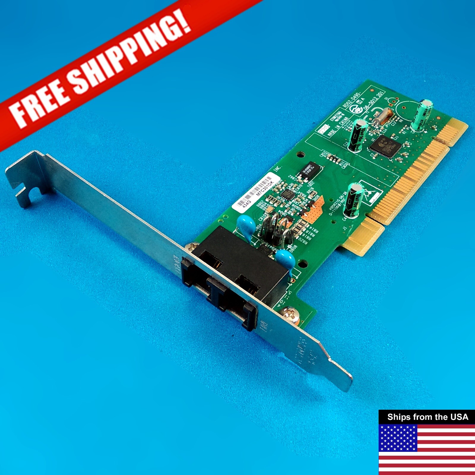 Dial Up Analog Modem 56K PCI Conexant CX11261-11Z Based RJ11 Windows XP ...
