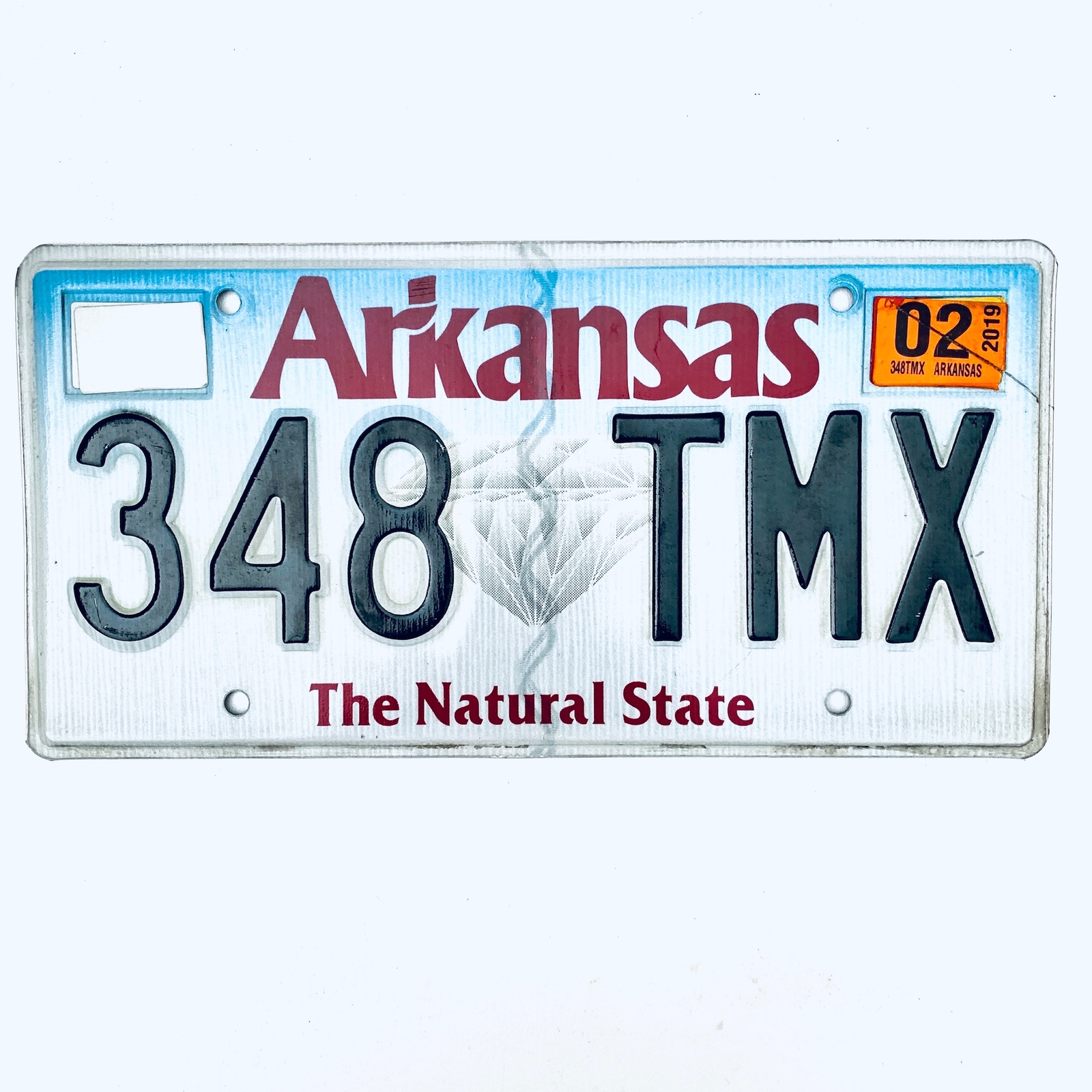 2019 United States Arkansas Natural State Passenger License Plate 348 ...