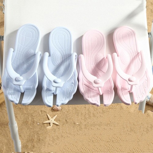Soft Travel Hotel Home Removable Folding Sandals Summer Shoes Bathroom ...