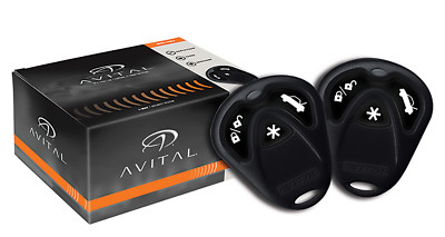 Avital 3100LX Car Alarm Security System 2 Remotes 1500 Feet Range NEW ...