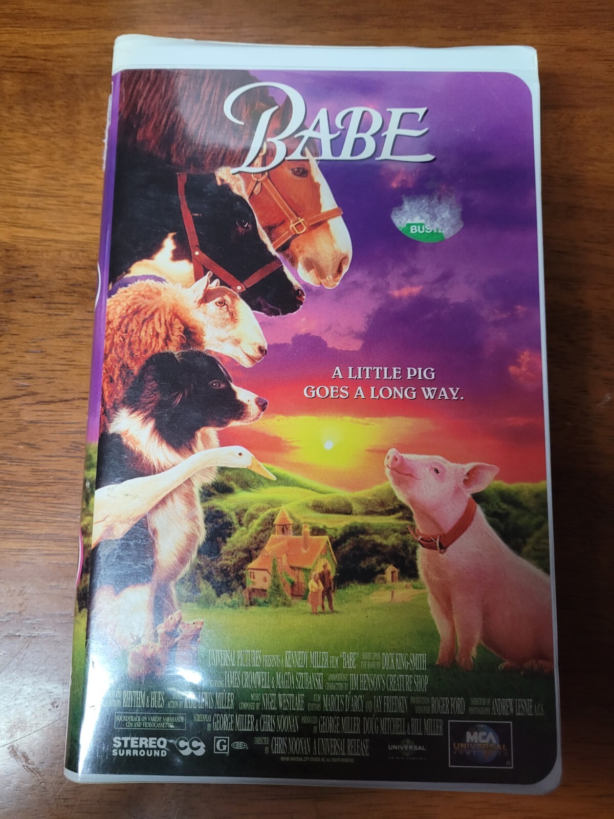 Babe (VHS, 1996) 96898245333 | eBay