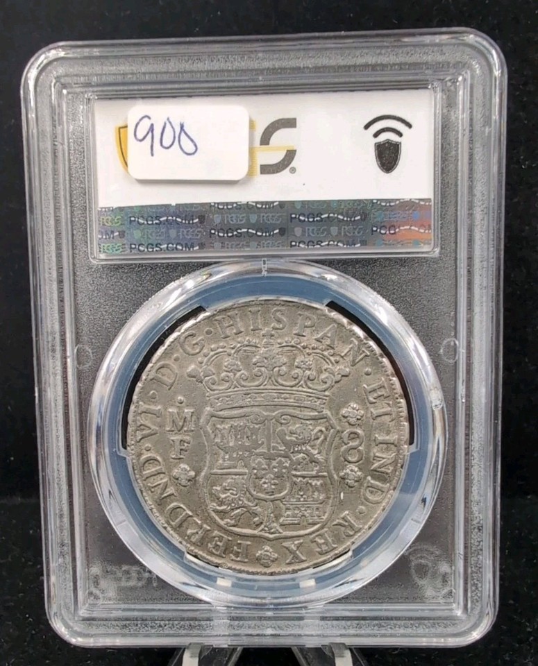 1749-Mo MF 8R Silver Coin Yon-M8-49 Calico-473 Mexico PCGS XF45 #6542 ...