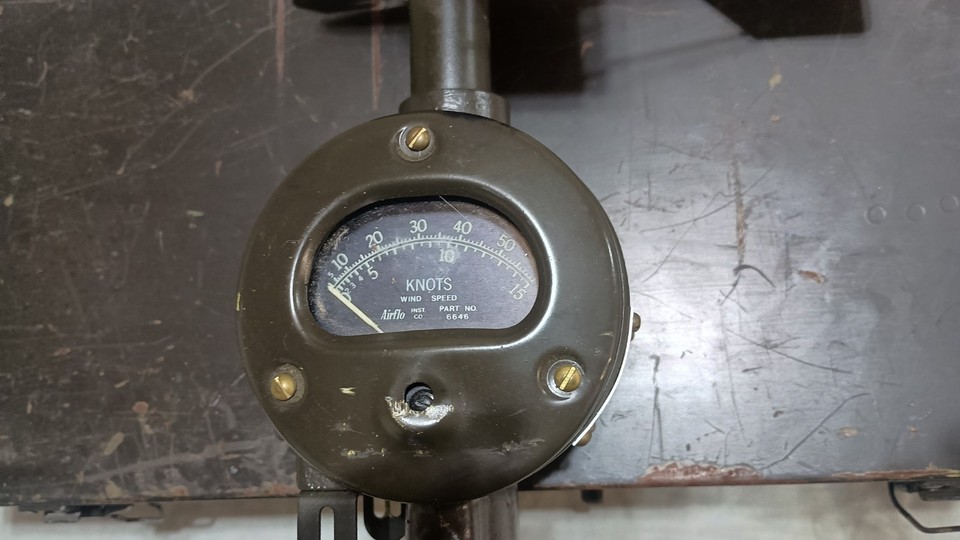 Vintage Us Army PMQ-3 Wind Measuring Instrument Wind Speed Meter ...
