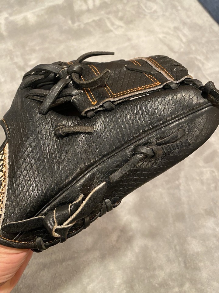 44 PRO 12” Pitcher Utility Glove Black Snakeskin Elephant Print | eBay