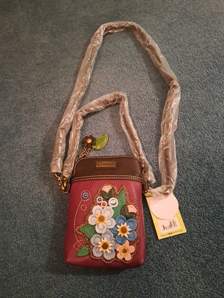 Chala Handbag Floral Crossbody Purse Bag Different Strap Options New | eBay