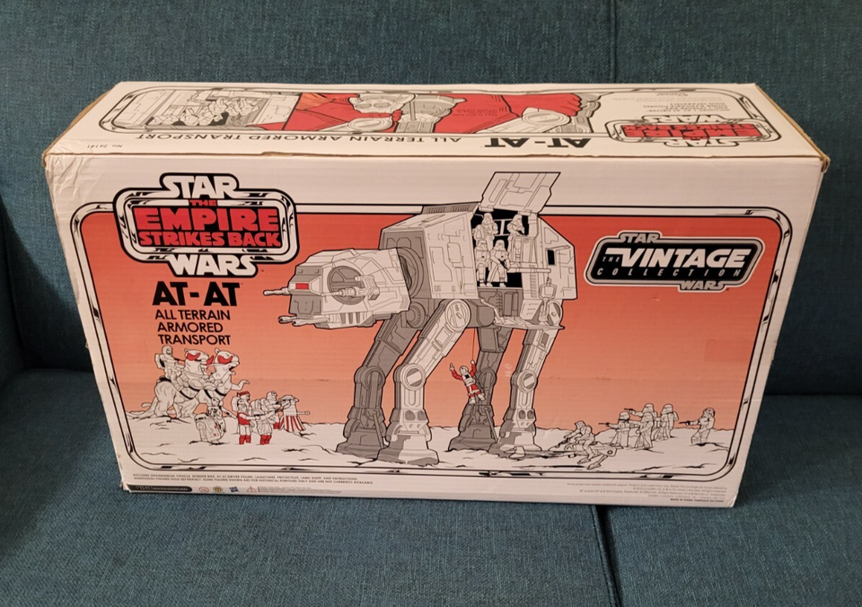 AT-AT HOTH Box All Terrain Armored Transport STAR WARS Vintage ...