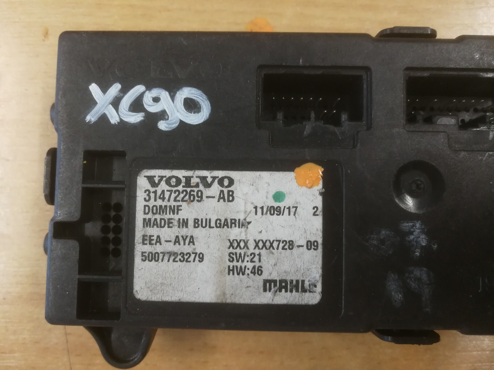 VOLVO XC90 S90 V90 CLIMATE CONTROL UNIT MODULE 31472269AB 31472269AB (1 ...