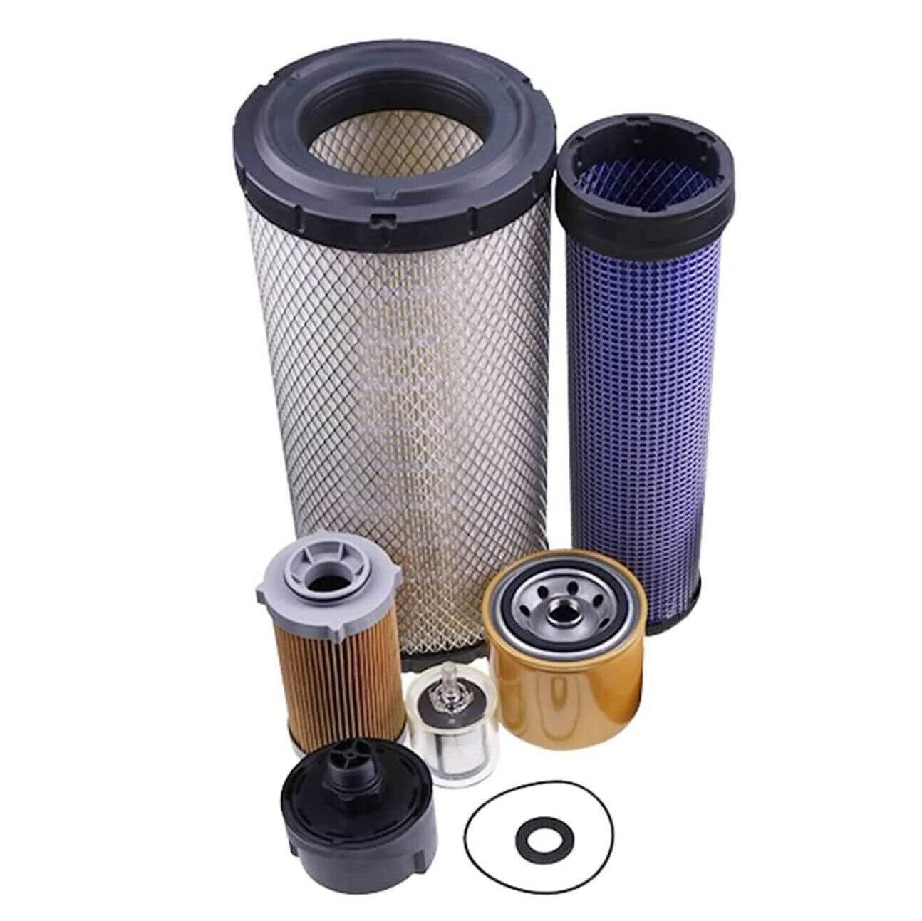 500 Hours Filter Kit For CAT 259D 279D 289D 299D 299D2 236D 242D 246D ...