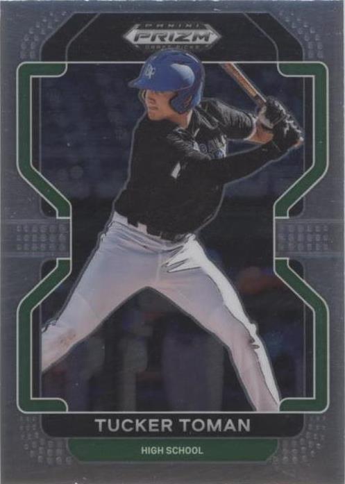 2022 Panini Prizm Draft Picks - Tucker Toman #PDP77 (RC) for sale ...