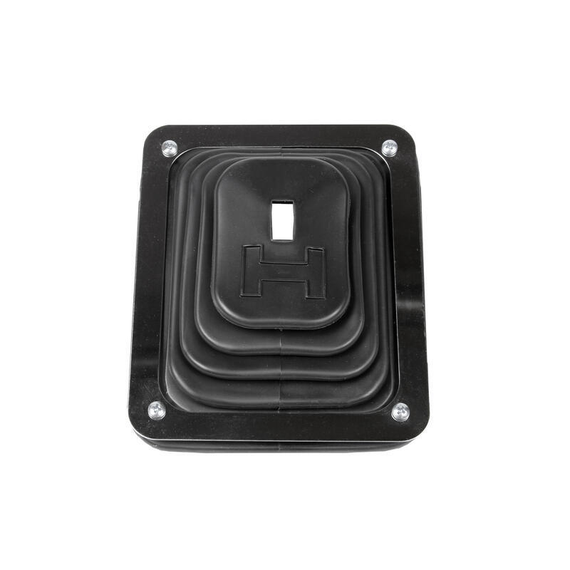 Hurst Manual Transmission Shift Boot 1144580; B-4 Rectangular Black ...