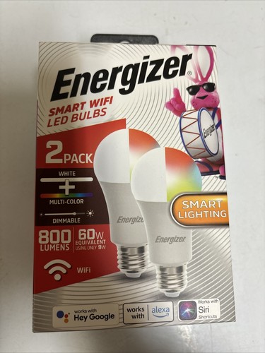 Energizer Smart Wi-Fi Led Bulb 2Pack White/ Multicolor | eBay