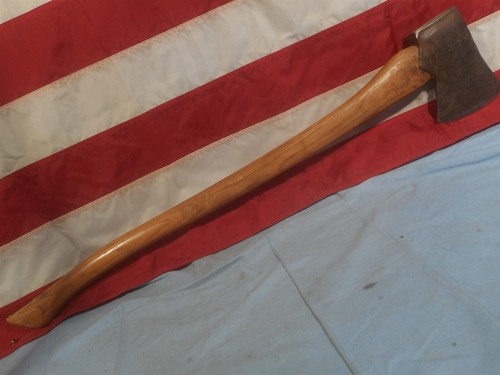 Vintage Mann Edge Tool Co. Lewistown PA USA AXE 32" M151 M38 M37 M35 ...