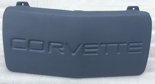 Corvette C4 Front Bumper License Plate Filler Panel Cover 91 92 93 94 ...