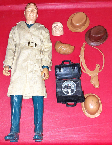 1/6 Marx Vintage Spy - Mike Hazzard Secret Agent with Accessories | eBay