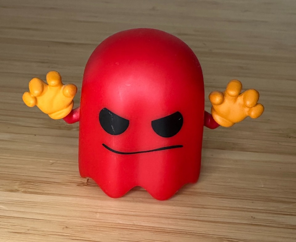 Funko Pop! Vintage Gaming Mystery Minis LOT Pac-Man & Blinky Ghost Loose Figures | eBay