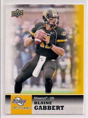 2011 BLAINE GABBERT UD SWEET SPOT #90 ROOKIE MIZZOU MISSOURI TIGERS | eBay