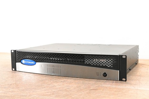 Crown CTs 3000 Two-Channel 1500W Power Amplifier CG008T6 | eBay
