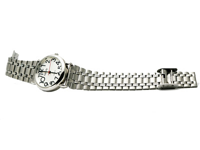 INFINITY:WOMENS' STAINLESS STEEL BAND ROUND CASE BIG NUMERAL ANALOG ...