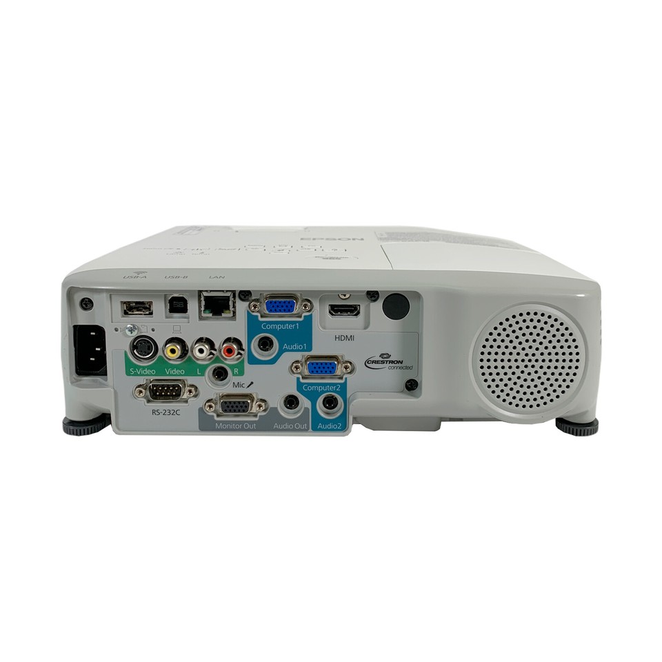 Refurbished Epson PowerLite 965 3LCD Projector 3500 ANSI Crestron HDMI ...