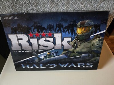 Risk Halo Wars Collector's Edition Board Game 2009 Hasbro - Complete ...