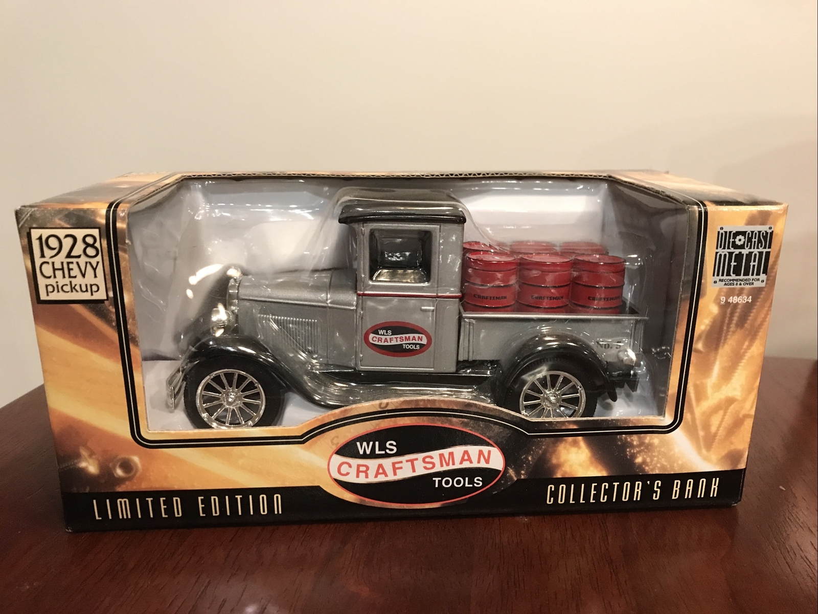 NEW Craftsman Sears Die-Cast Metal Collectible Bank Car-1928 Chevy ...