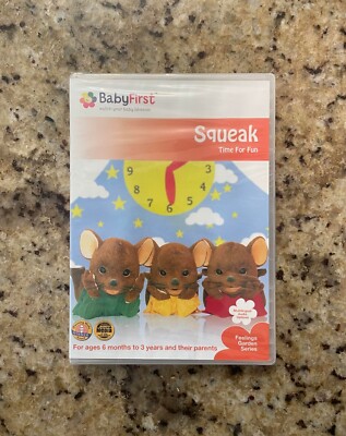 BabyFirstTV Presents Squeak Time For Fun DVD Feelings Garden Series ...