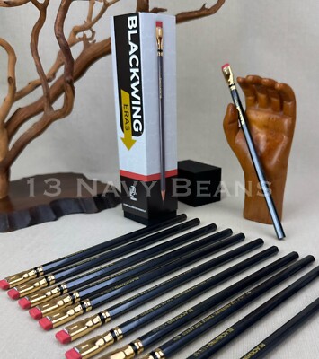 Blackwing 2022 ERAs ~Box of 12 Pencils Gold Arrow Ferrule Extra Firm ...