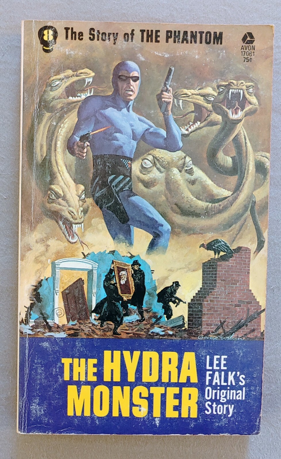STORY OF THE PHANTOM #8, THE HYDRA MONSTER, LEE, FALK, AVON , PAPERBACK ...