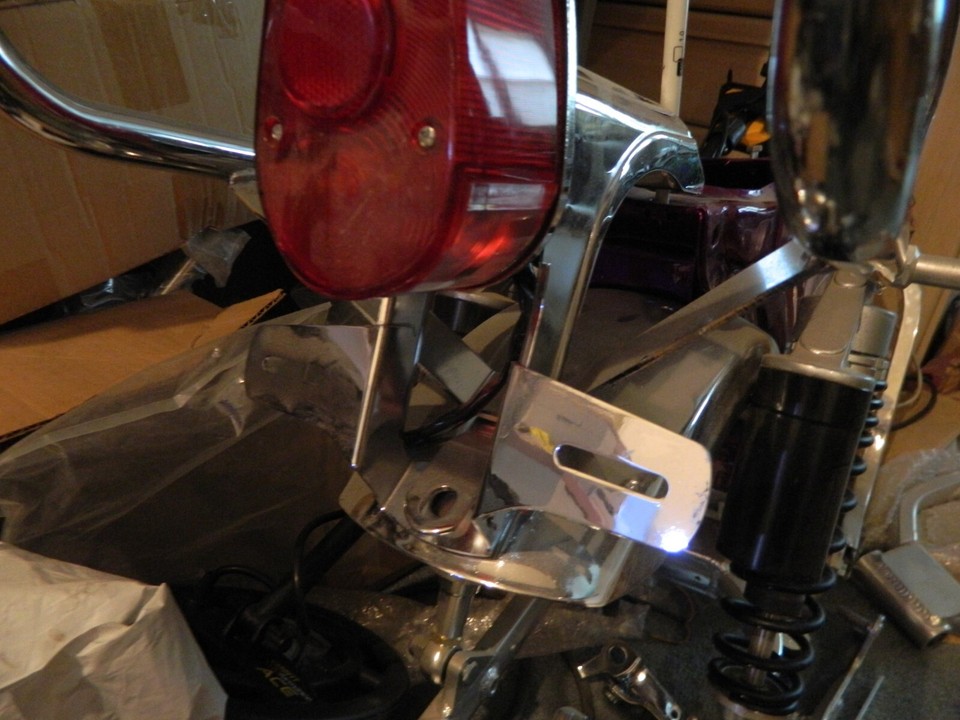 ct70 mini trail Black rear rack for honda models. | eBay