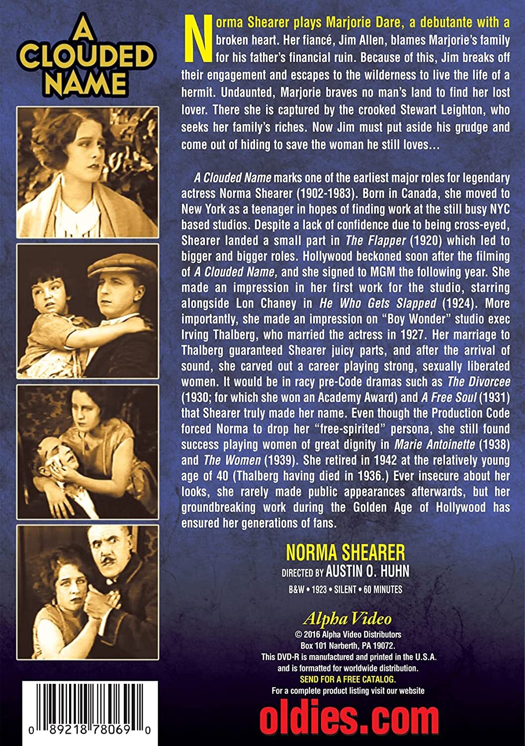 A Clouded Name (Silent) (DVD) Norma Shearer (US IMPORT) | eBay