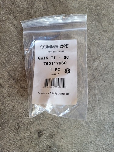 NEW CommScope Qwik II MFC-SCF-09-6X, 760117960 (Lot of 21) | eBay
