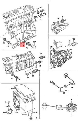 Genuine O-ring VW AUDI Corrado Dasher EuroVan Golf Jetta Passat syncro ...